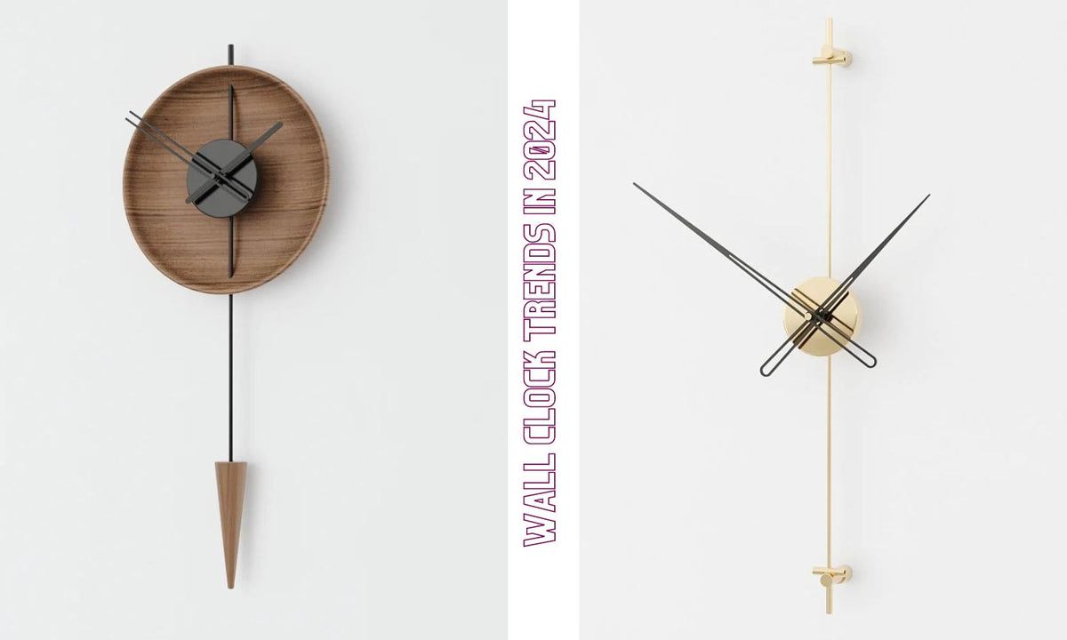 Wall Clock Trends 2024 for Modern Interiors - Mclocks Store