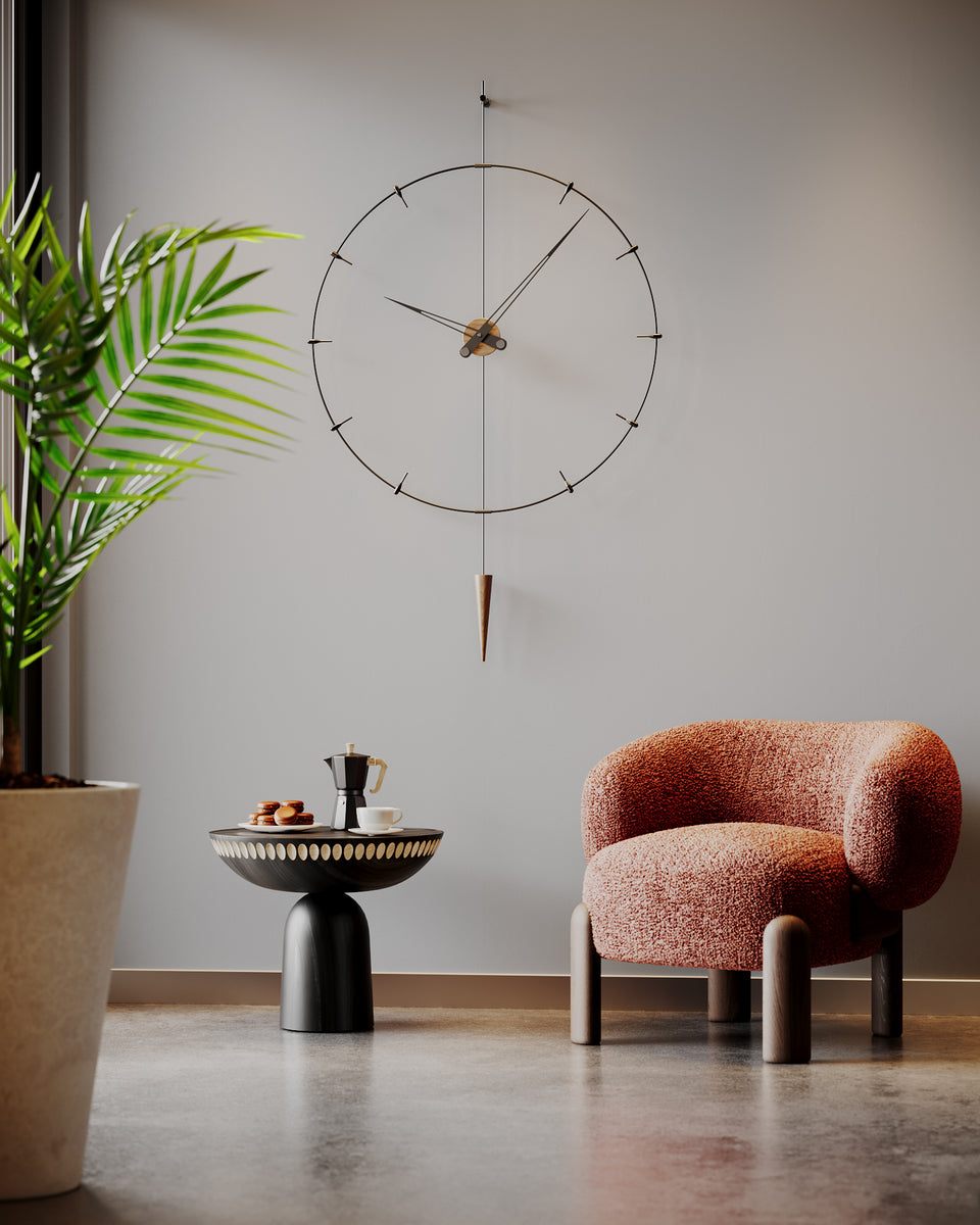 Large Wall Clock, Modern Wall Clocks (Pendulum Plus Indicator) - Mclocks