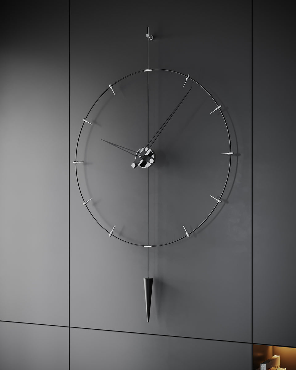 Large Wall Clock, Modern Wall Clocks (Pendulum Plus Indicator) - Mclocks