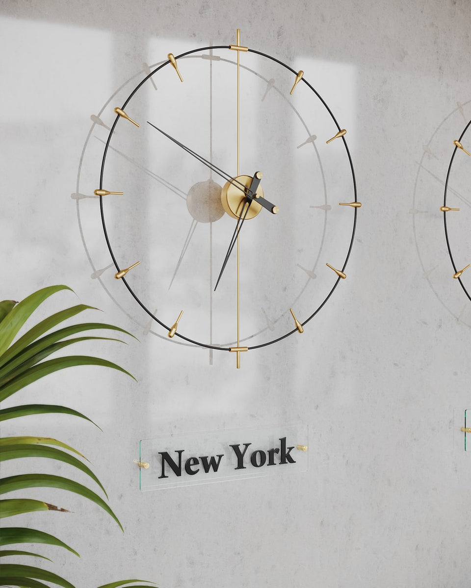 World Clocks, Modern Wall Clocks (Massive Indicator) - Mclocks