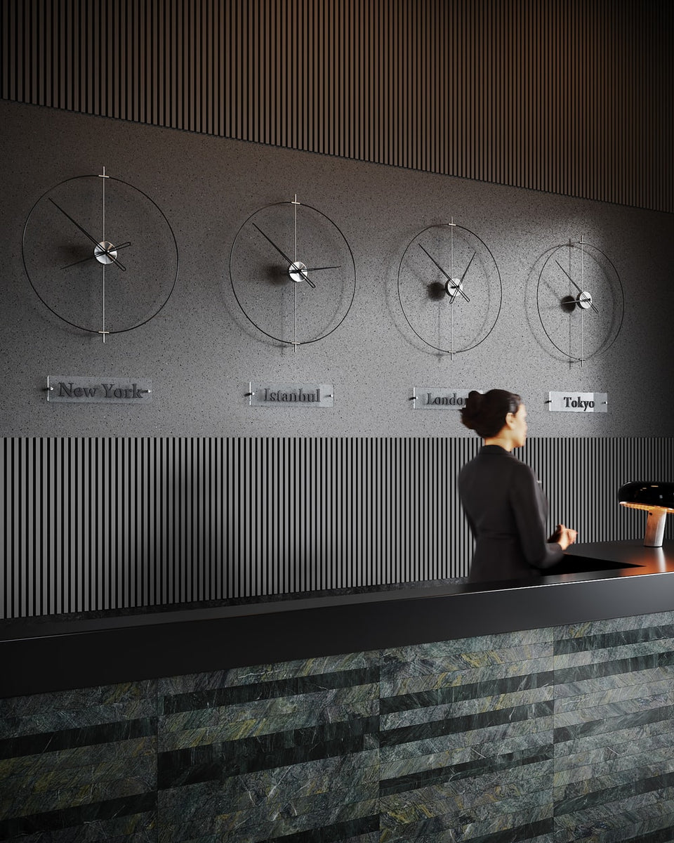 Hotel Lobby Wall Clocks (Massive Simple Wall Clocks) - Mclocks